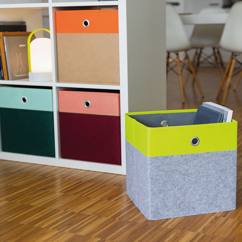 Folding Storage Box - Two Tone – Not A Boring Box