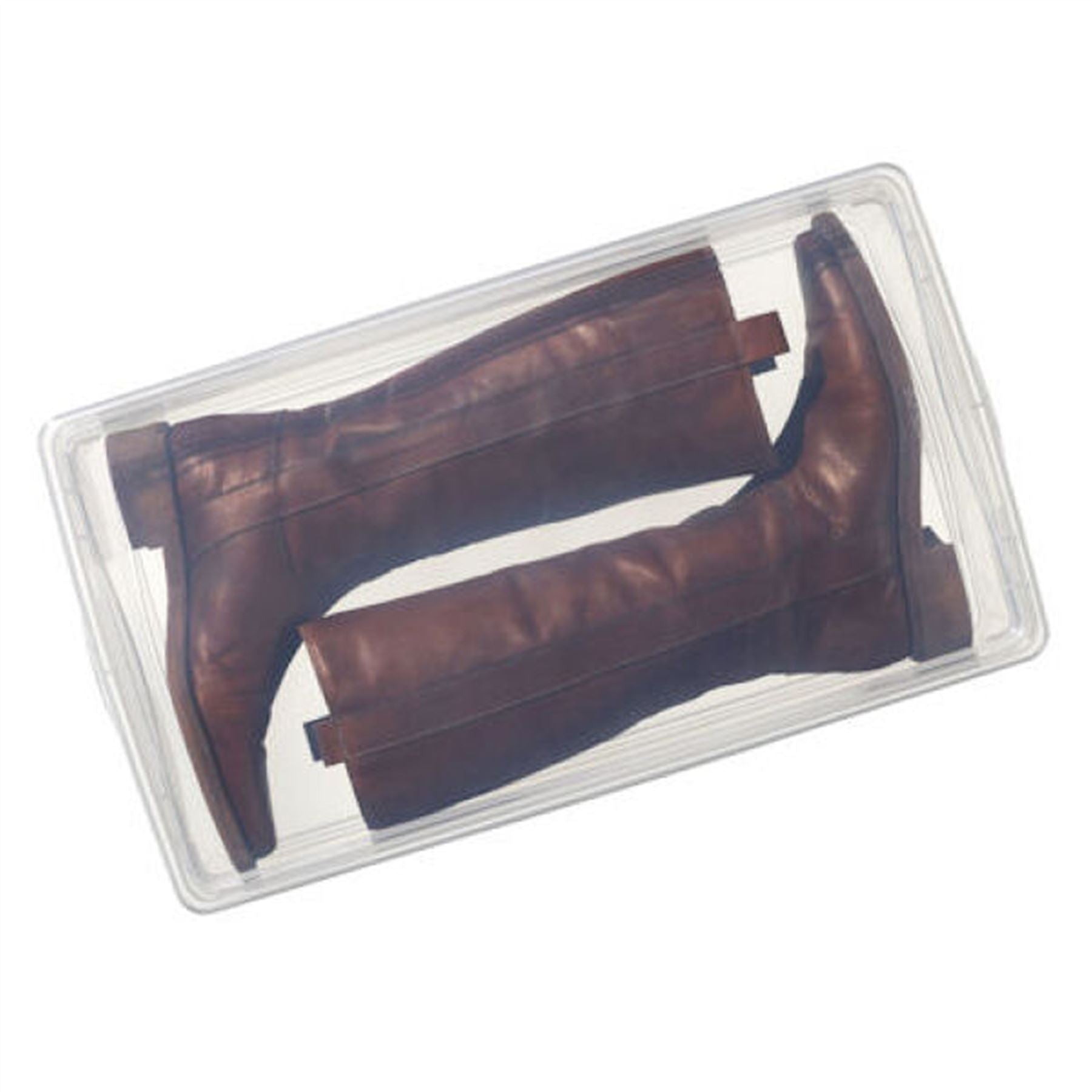 Clear Plastic Boot Storage Box – NotABoringBox.co.uk
