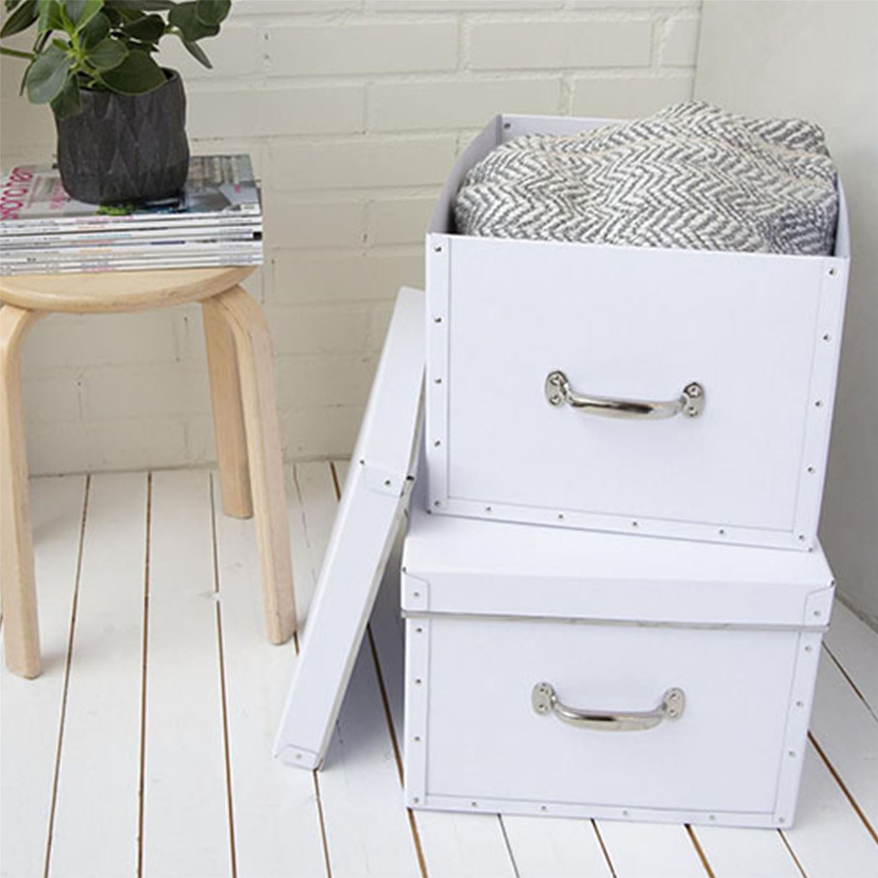 Set of 4 Storage Boxes – NotABoringBox.co.uk