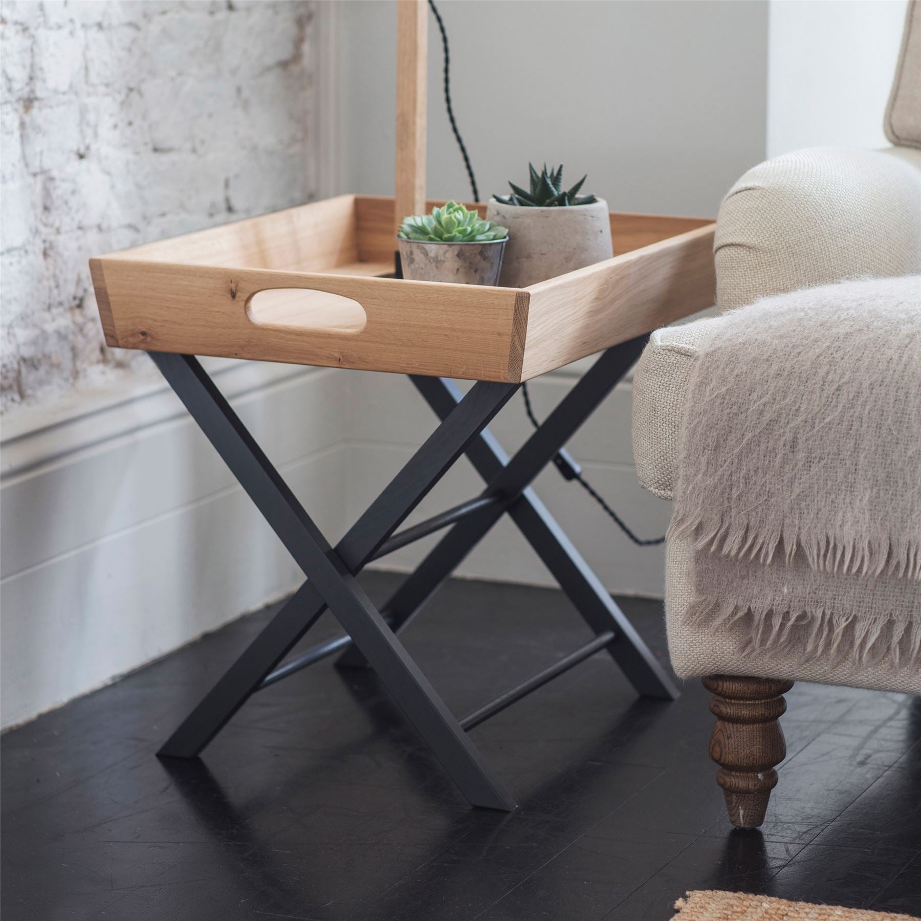 Oak Butlers Side Table – NotABoringBox.co.uk