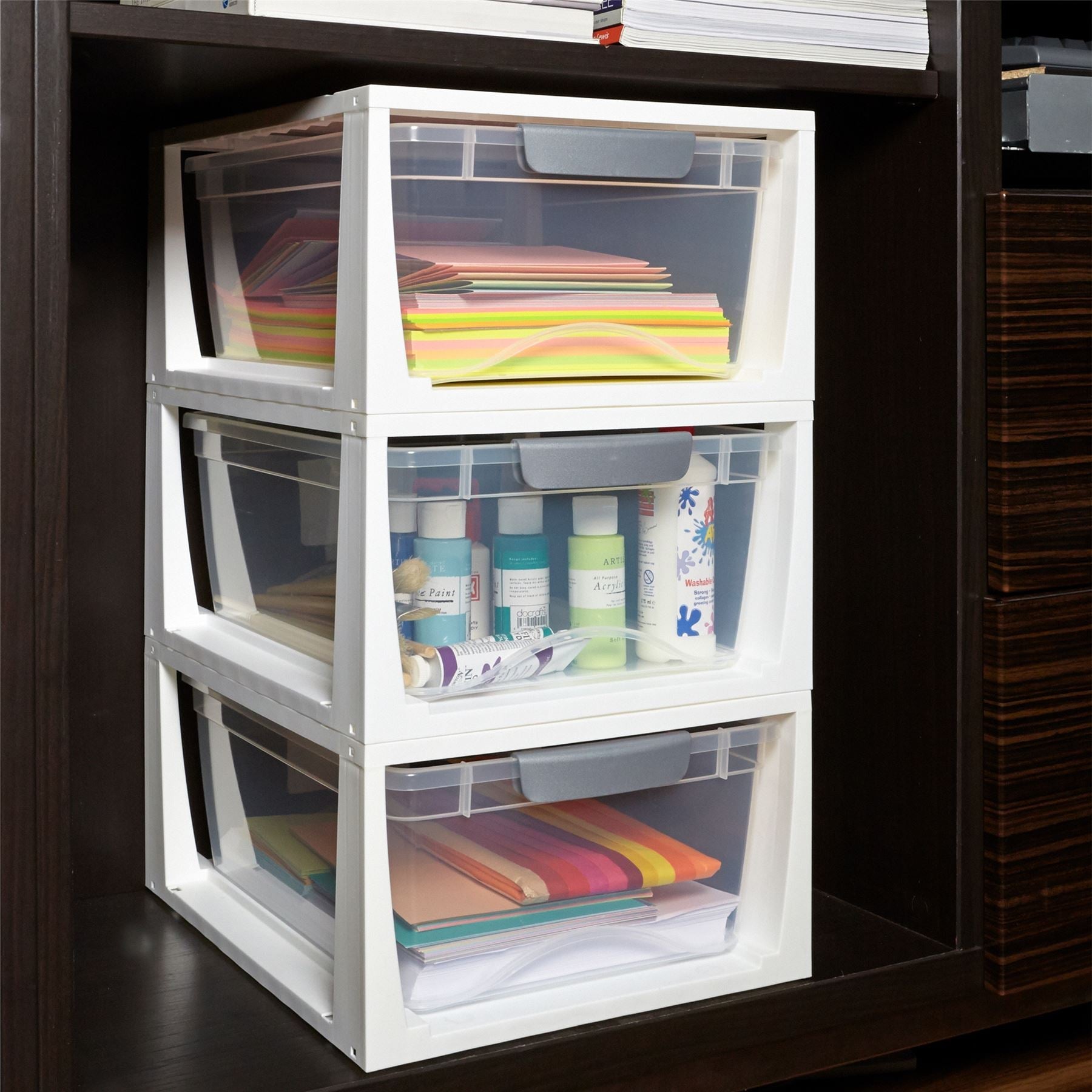 Stacking Craft Storage Drawer – Not A Boring Box
