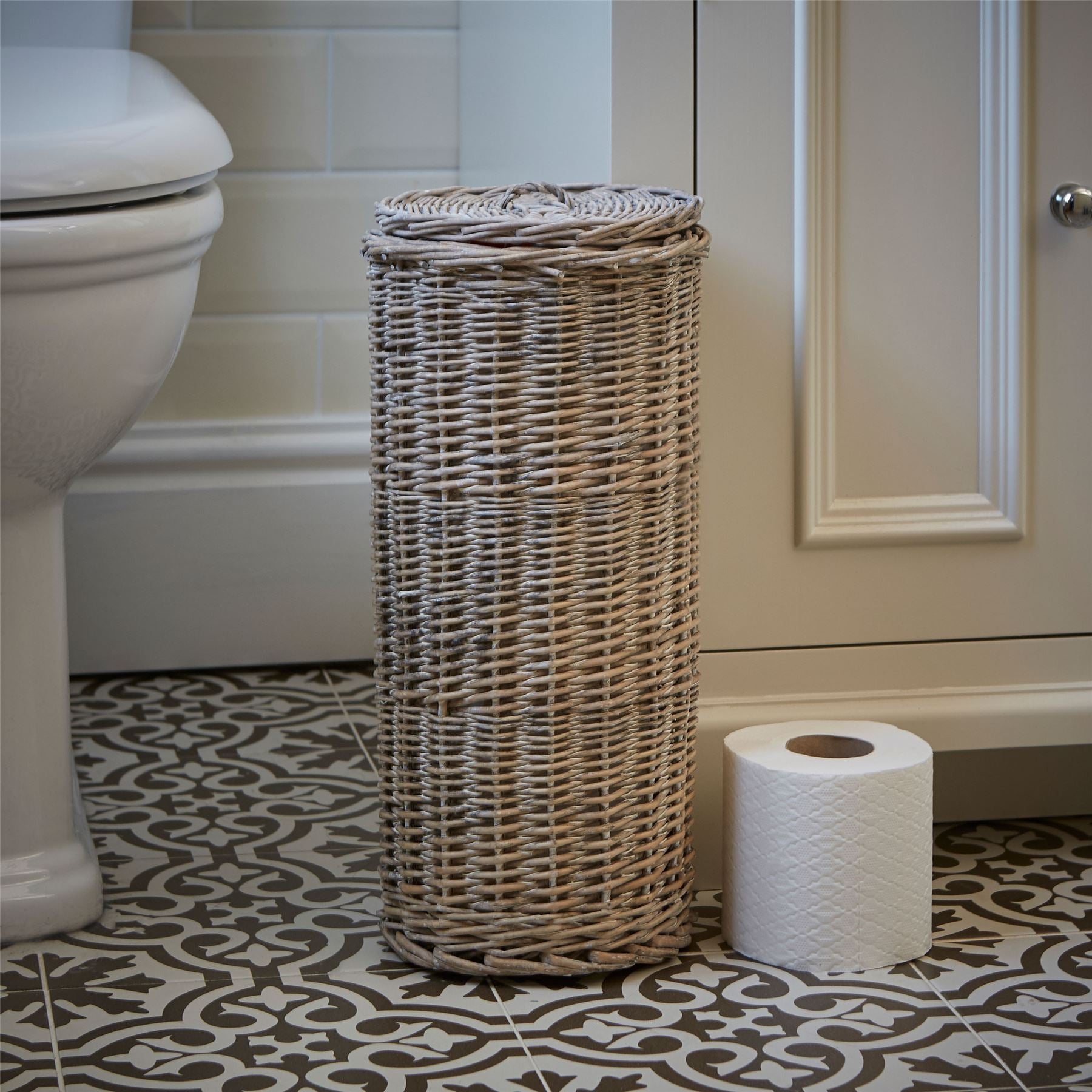Loo Roll Store - Wicker – NotABoringBox.co.uk