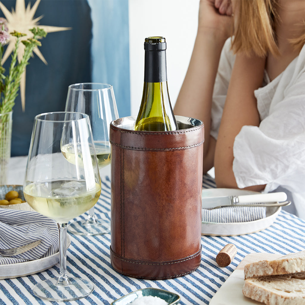 Leather Wine Cooler – Not A Boring Box