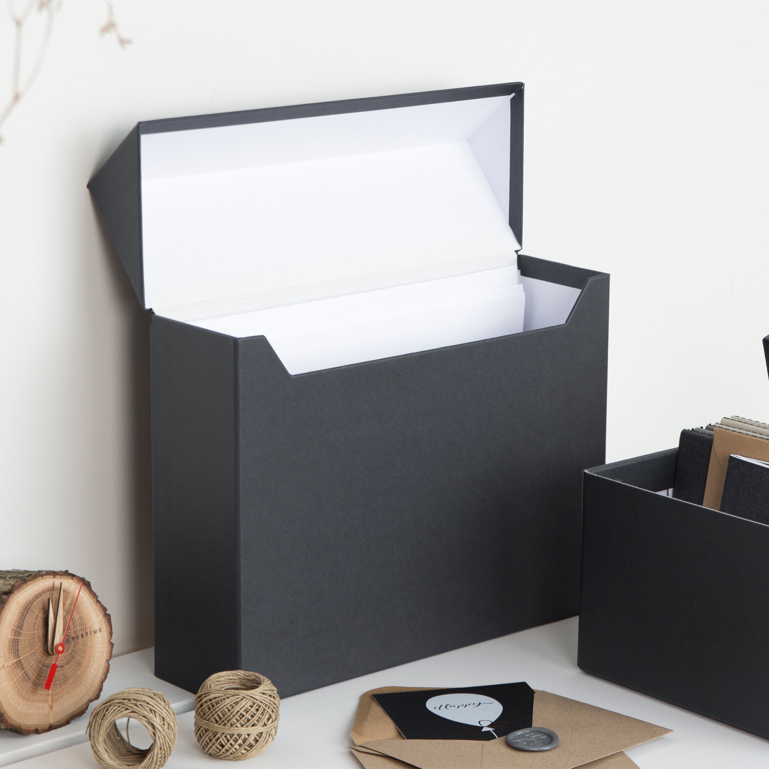 Filing Box With 12 Dividers- Lovisa – Not A Boring Box