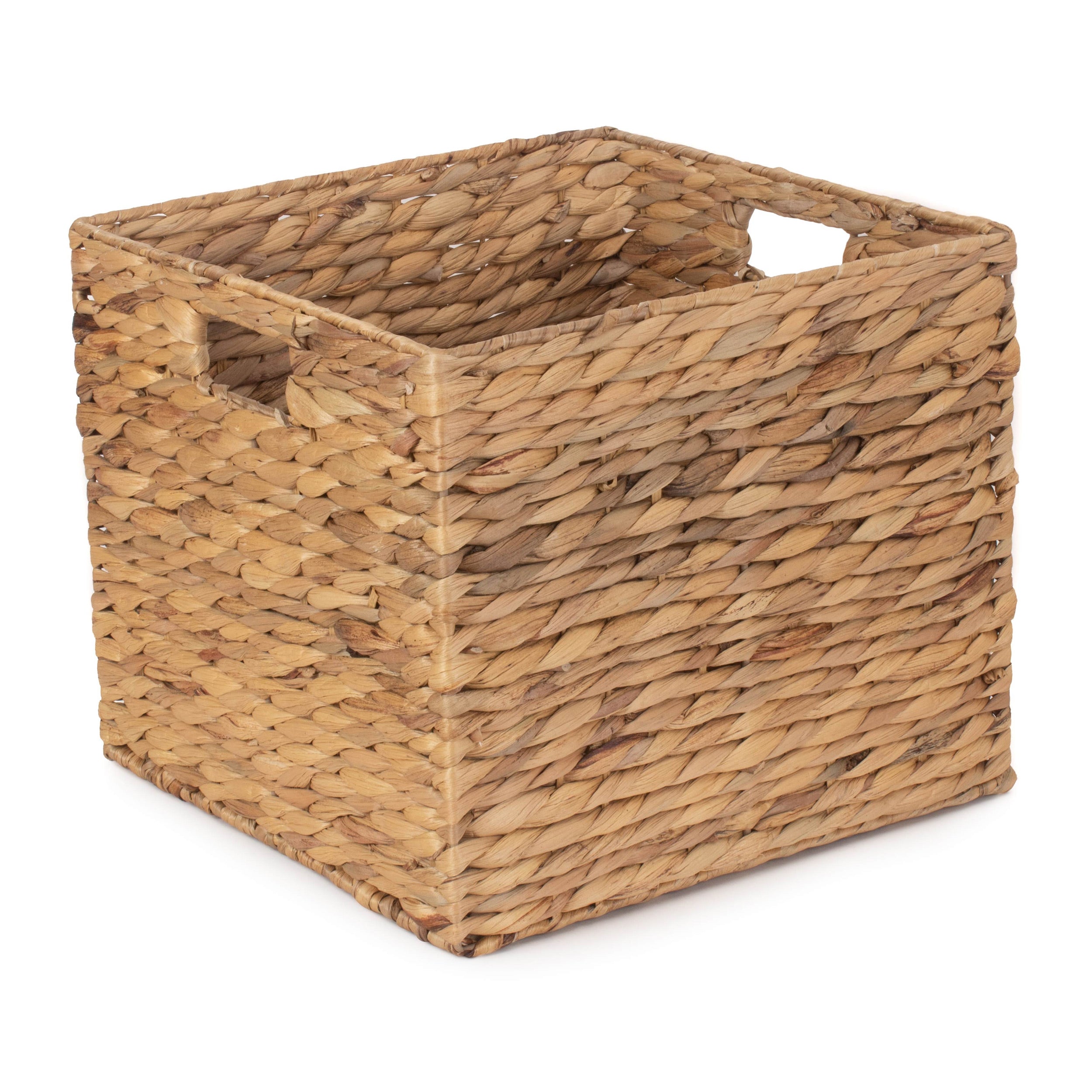 Square Water Hyacinth Basket – Not A Boring Box
