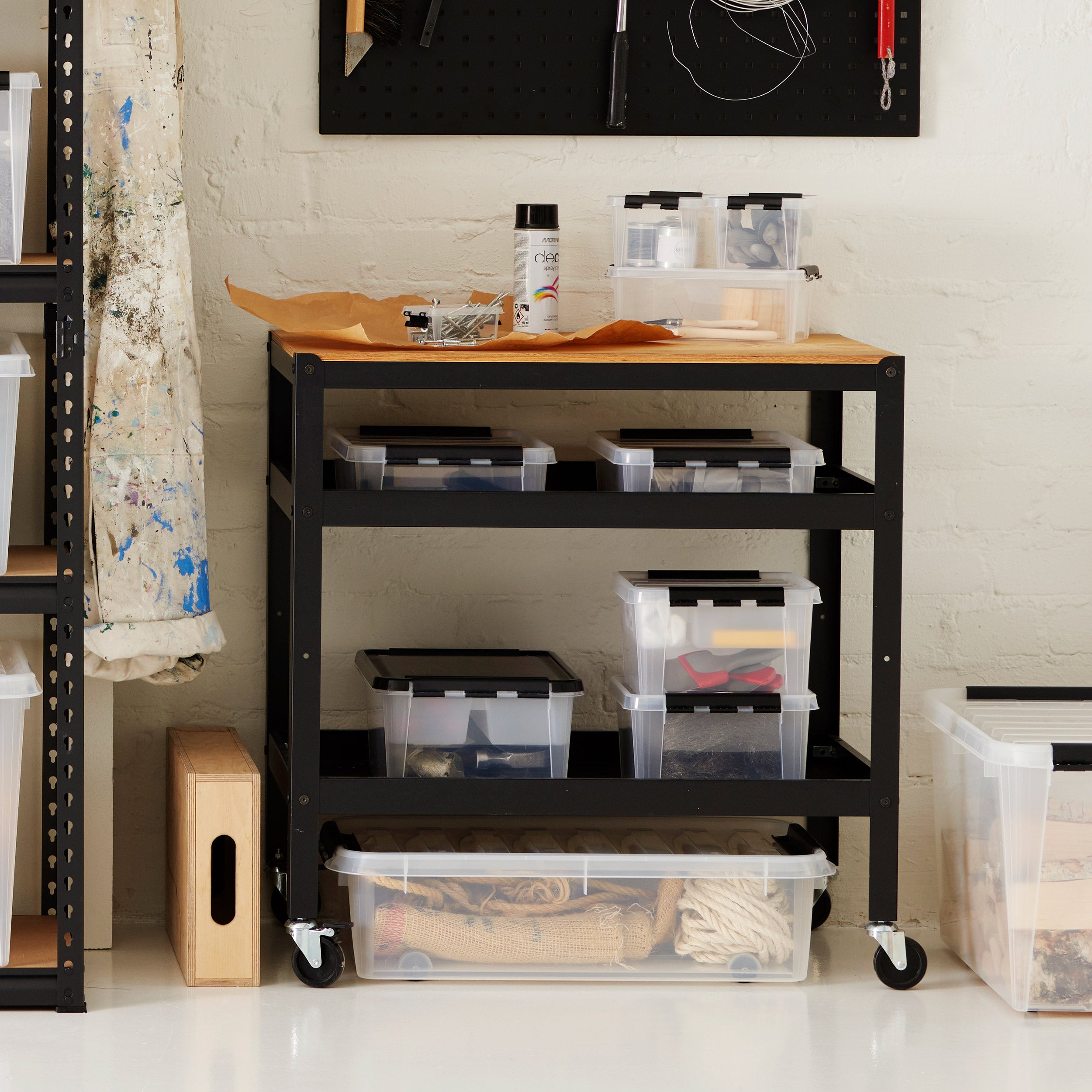 Plastic Underbed Storage Box – Not A Boring Box