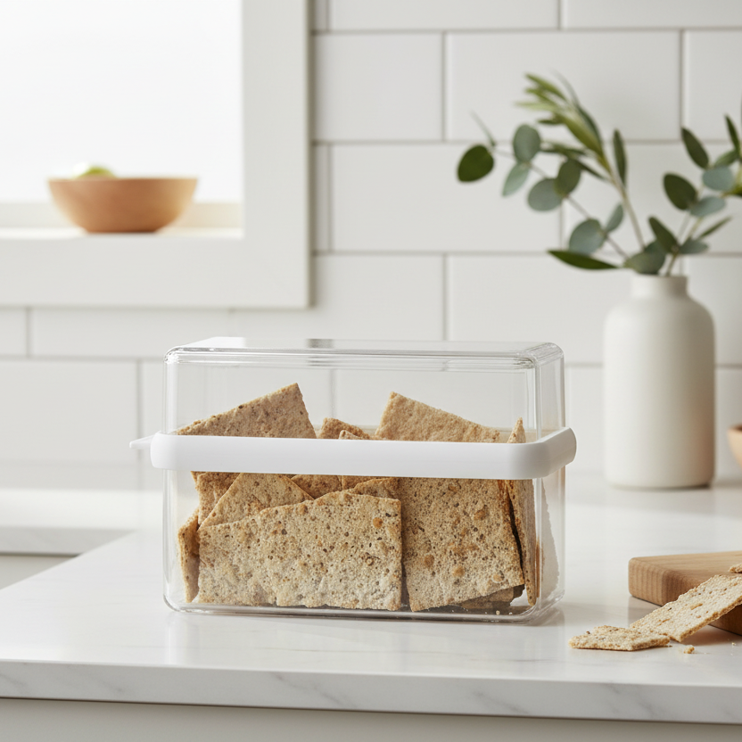Mepal Crispbread Storage Box | Airtight Ryvita® Cracker Container – Not ...